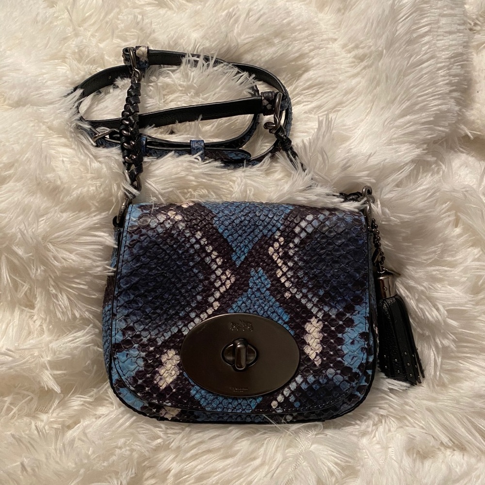 Coach Snake Crossbody Bag - Gem